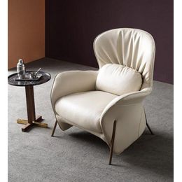 JVmoebel Loungesessel, Luxus Stuhl Cocktail Relax Club Stühle Möbel Design Sessel Leder