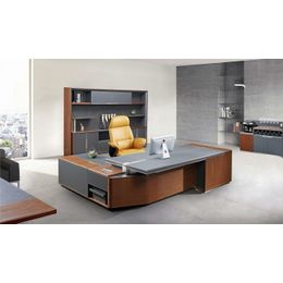 JVmoebel Eckschreibtisch, Design Luxus Möbel 2-tlg Büro Set Schreibtisch Schrank Chef Tisch