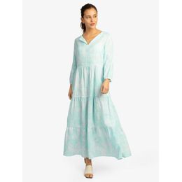 mint & mia Cocktailkleid aus hochwertigem Leinen Material mit Feminin Stil