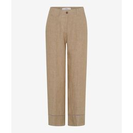 Brax Damen Culotte Style MAINE S, Beige, Gr. 36K