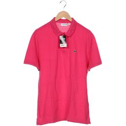 Lacoste Herren Poloshirt, pink, Gr. 56