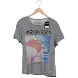 Jack & Jones JACK & JONES Herren T-Shirt, grau