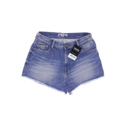 Pepe Jeans Damen Shorts, blau, Gr. 26