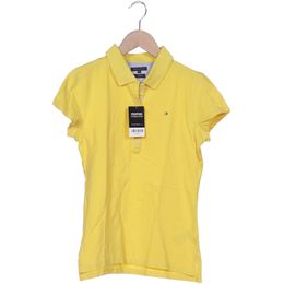 Tommy Hilfiger Damen Poloshirt, gelb, Gr. 38