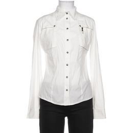 Versace Damen Bluse, weiß, Gr. 36