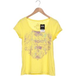 EDC by Esprit Damen T-Shirt, gelb, Gr. 42