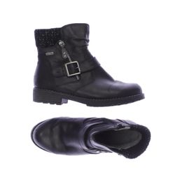 Jana Damen Stiefelette, schwarz, Gr. 39