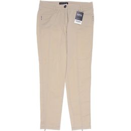 Marc Cain Damen Stoffhose, beige, Gr. 36