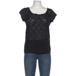 Tom Tailor Denim Damen Bluse, schwarz, Gr. 38