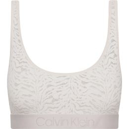 Calvin Klein Intrinsic Bustier "Unlined", Logo-Bund, Allover-Muster, für Damen, lila, S