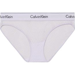Calvin Klein Slip, Logo-Bund, für Damen, lila, L