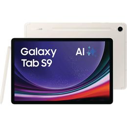 Samsung Galaxy Tab S9, Tablet, 128 GB, 11 Zoll, Beige