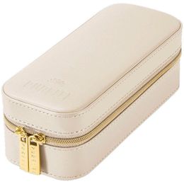 PURELEI Schmucketui Geschenk Schmuckaufbewahrung Reiseetui, 21481, beige|gelb|goldfarben