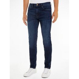 Tommy Hilfiger 5-Pocket-Jeans TAPERED HOUSTON TH FLEX TUMON, blau