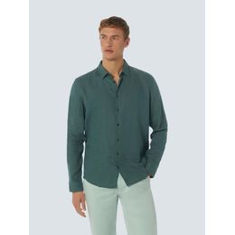 Langarmhemd NO EXCESS Gr. M, N-Gr, grau (steel) Herren Hemden Langarm