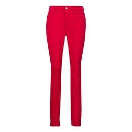 Skinny-fit-Jeans MAC "Dream Skinny" Gr. 40, Länge 28, pink (virtual pink) Damen Jeans Röhrenjeans