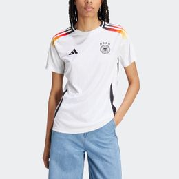 Fußballtrikot adidas Performance "DFB H JSY W" Gr. L, weiß (white) Damen Trikots Jersey Shirts