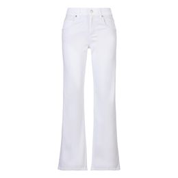 Straight-Jeans Angels Gr. 38, Länge 28, weiß (white) Damen Jeans Gerade