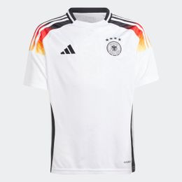 Fußballtrikot adidas Performance "DFB H JSY Y" Gr. 128, weiß (white) Kinder Trikots Fußballtrikots