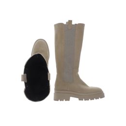 Tamaris Damen Stiefel, beige, Gr. 36