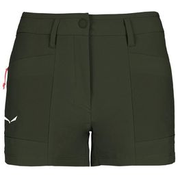 Salewa - Women's Puez DST Cargo Shorts - Shorts Gr 34 oliv