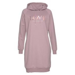 Lascana Kleid Damen Gr&ouml;&szlig;e 32/34 lavendel / pfirsich / pastellpink / wei&szlig; Sommerkleid