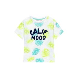 MINOTI T-Shirt Jungen Gr&ouml;&szlig;e 98/104 marine / neonblau / hellgr&uuml;n / schwarz