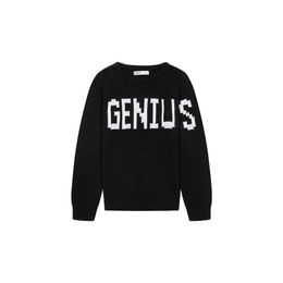 MINOTI Pullover Jungen Gr&ouml;&szlig;e 128/134 schwarz / wei&szlig;
