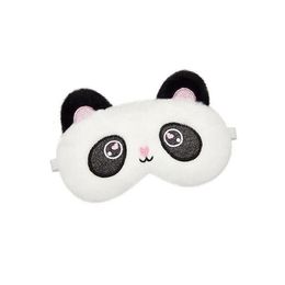 Rnemitery Augenmaske Schlafmaske Nette 3D Flauschige Tier Augenmaske für Schlaf Reisen
