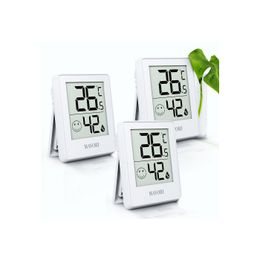 MAVORI Hygrometer und Thermometer digital mit sehr präzisen Messwerten