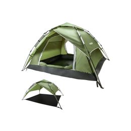 Yorbay Kuppelzelt 2 in 1 Pop Up Campingzelt doppelwandig wasserdicht UV-Schutz