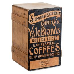 XDrum Cajon Designer-Cajon mit Vintage-Aufdruck “Coffee”