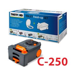 Thetford Campingtoilette Thetford FRESH UP SET C250/C260 CASSETTE CAMPING ABWASSER FÄKALIENTANK