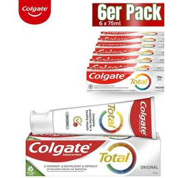 Colgate Zahnpasta Total Original 6er Pack (6x75ml)