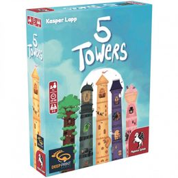 Pegasus Spiele Spiel, 5 Towers (Deep Print Games)