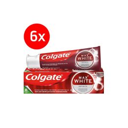 Colgate Zahnpasta Max White Infinite Zahnreinigungscreme 75ml für weissere Zähne