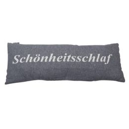 David Fussenegger Dekokissen Kissen gefüllt Silvretta 'Schönheitsschlaf' 30 x 80 cm Grau