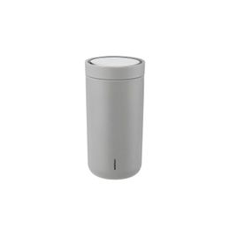Stelton Thermobecher To Go Click Soft Light Grey 200 ml