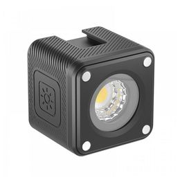 FELIXLEO LED VideoLicht,Videoleuchte Mini Cube mit 8 Farbfiltern Studio-Stativ-Blitz