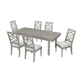 JVmoebel Esszimmer-Set, Antik Stil Möbel Esstisch Tisch Stuhl Set Komplette Garnitur
