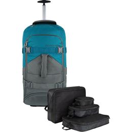 Normani Reisetasche Reisetasche 60 L mit 4 Kleidertaschen