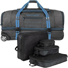 Normani Reisetasche Reisetasche 120 L mit 4 Kleidertaschen