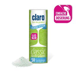 claro claro ÖKO Classic Geschirrspül-Pulver Dose 900 g Geschirrspülmittel (1-St)