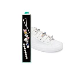 leazy Schuhanstecker Schuhschmuck Sets für Sneakers & Freizeitschuhe Schuh Schmuck Clips