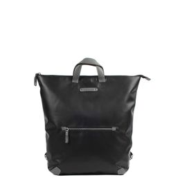 Cityrucksack 7CLOUDS "Shams 7.4" Gr. B/H/T: 31 cm x 39 cm x 11 cm, schwarz (black) Rucksäcke