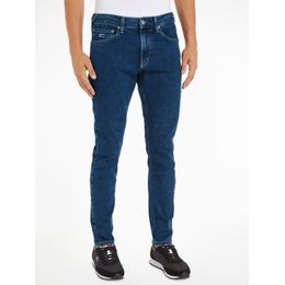 Slim-fit-Jeans Tommy Jeans "SCANTON Y" Gr. 31, Länge 34, blau (dark medium 1a5) Herren Jeans Regular Fit