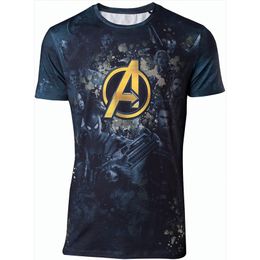 DIFUZED Avengers Infinity War T-Shirt Team Sublimation Größe L