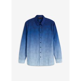 bonprix Langarmhemd mit Farbverlauf aus Bio-Baumwolle