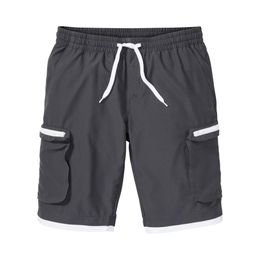 bonprix Schlupf Cargo-Bermuda, Regular Fit