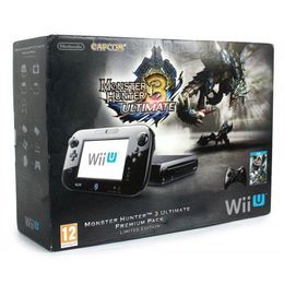 Nintendo Wii U Premium 32GB - Schwarz + Monster Hunter 3 Ultimate